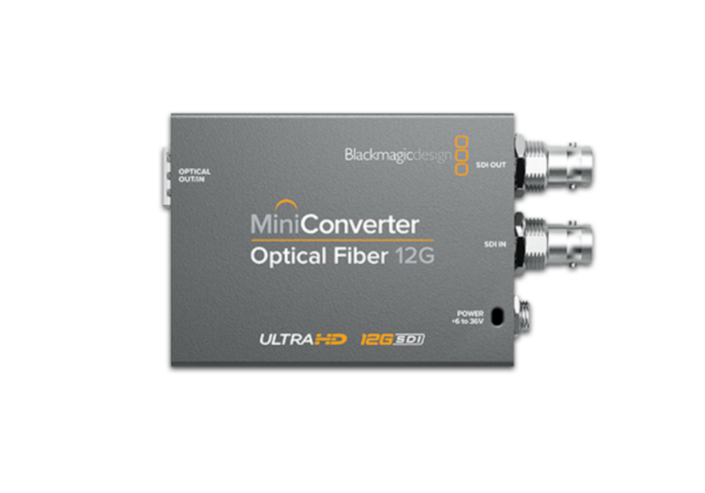 Blackmagic Mini Converter Optical Fiber 12G | Verve